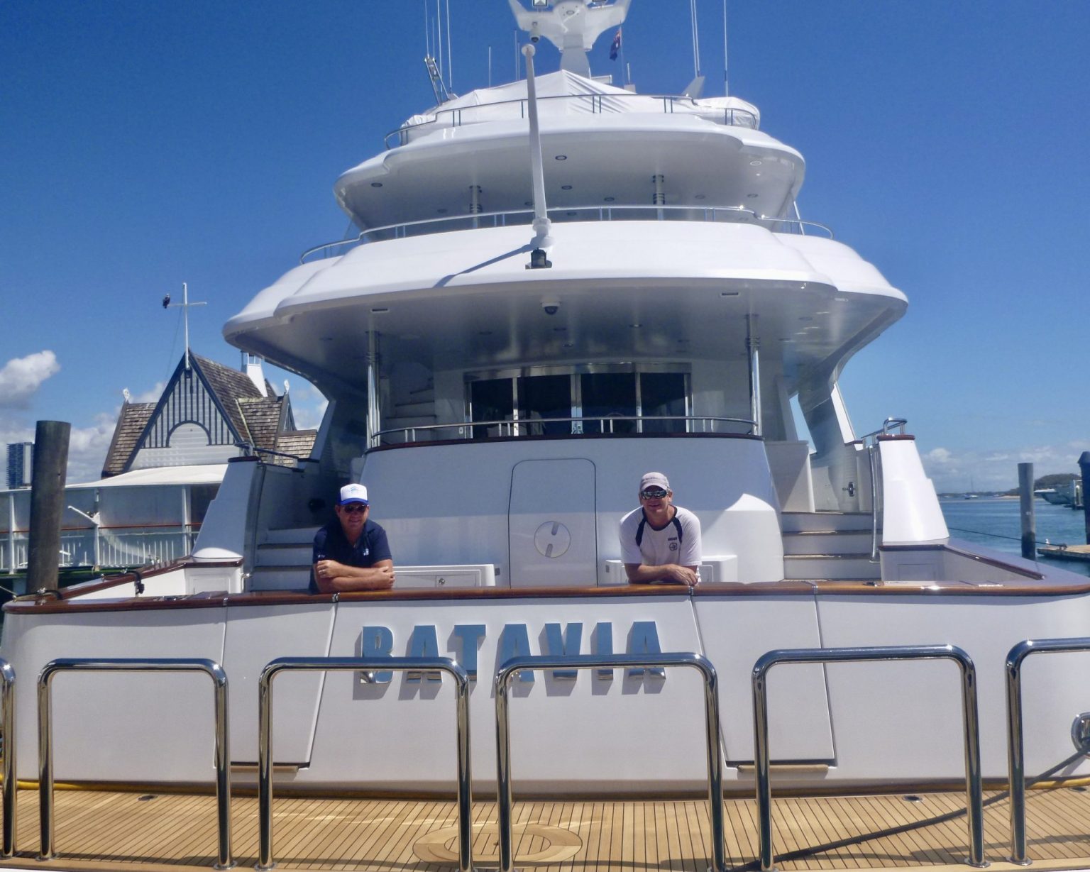 World-cruising “Batavia” refits at The Boat Works - Superyacht Australia